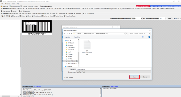 How to Read EAN Barcodes with Barcode Reader Freeware - ByteScout