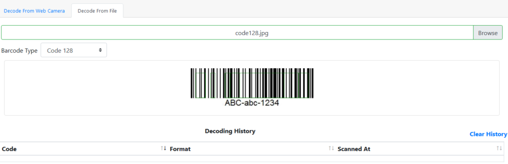 Barcode Scanner Online Free from Camera, Barcode Reader Online - ByteScout