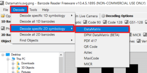 How to Read DataMatrix Barcodes with ByteScout Barcode Reader - ByteScout