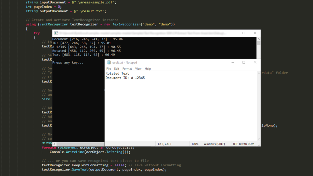 Text Recognition - Extract Text from Scanned Images or PDF - ByteScout