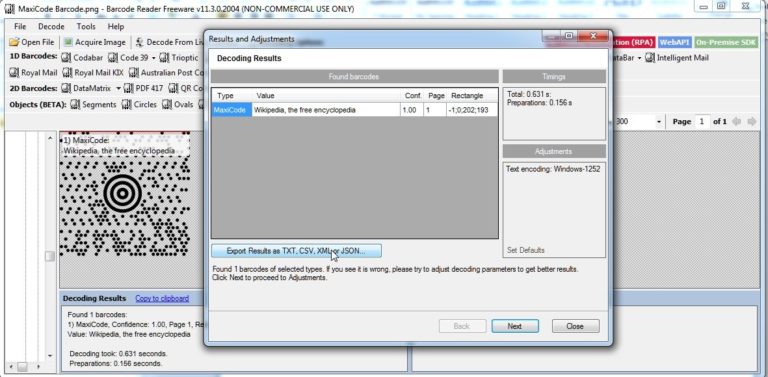 How to Read MaxiCode Barcodes with ByteScout Barcode Reader - ByteScout