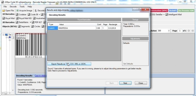 How to Read Code 93 Barcodes with ByteScout Barcode Reader - ByteScout