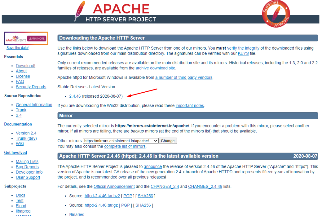 How To Install The Apache Web Server On A Windows Pc