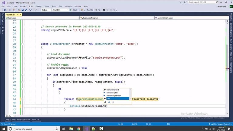 PDF Extractor SDK Explained: Advanced Text Search Using Regular ...