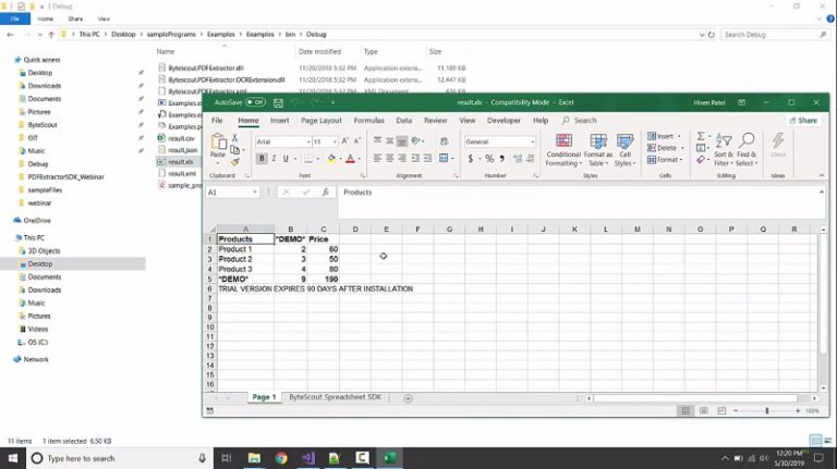Pdf Extractor Sdk Explained Export Data To Excel And Other Formats
