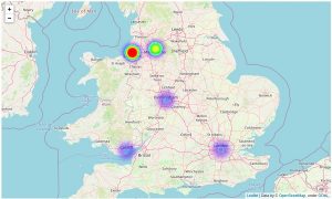 Plotting Geographical Heatmaps using Python Folium Library - ByteScout
